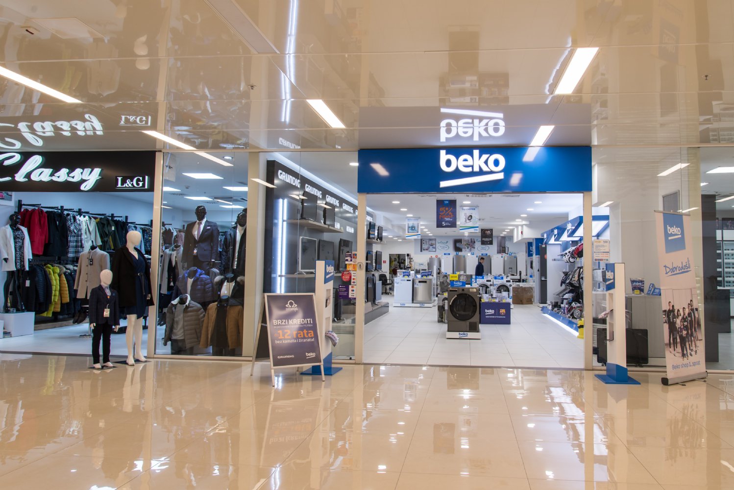 Omega - Beko shop - City Center Cazin